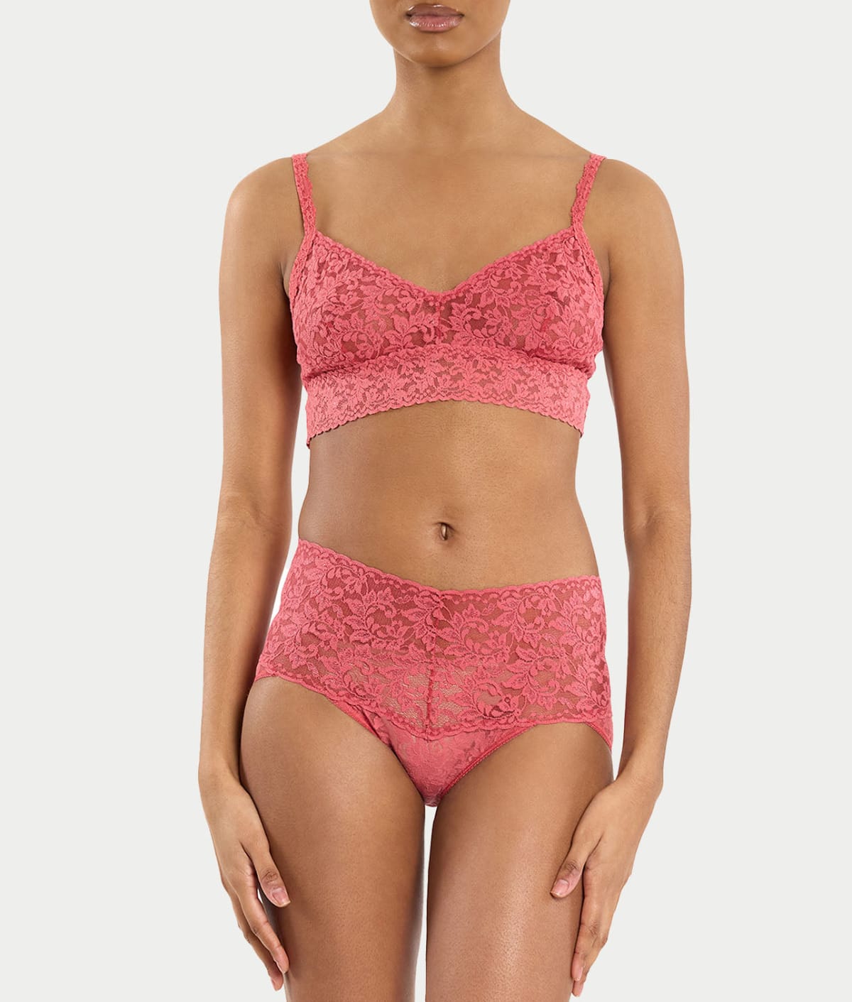 Signature Lace Retro V-Kini in Naples size M — Bare Necessities